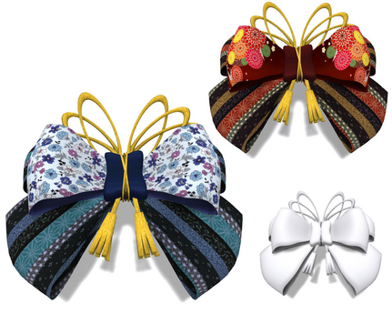 Second Life Marketplace - [ FULL PERM ] Japanese Kimono Ribbon